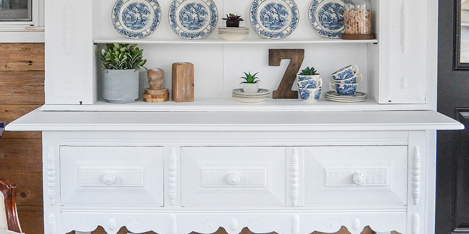 Buffet Table DIY Redesign Painting Project | Behr