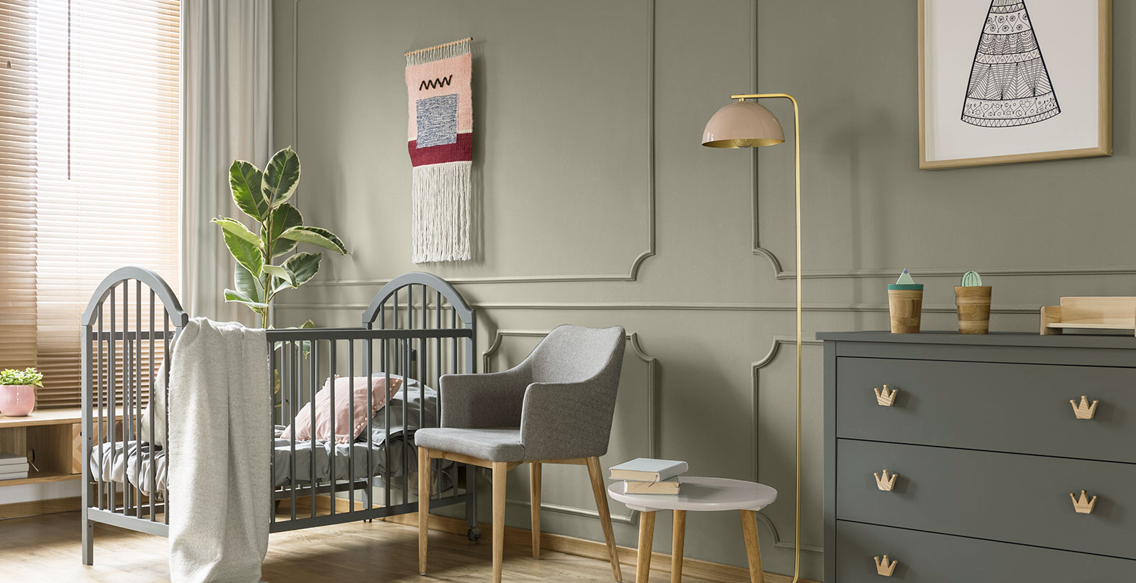 Green Comforting Kid's Room | Classic, Cozy & Inviting Kid's Room | Behr