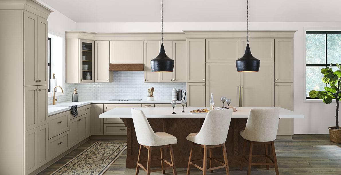 White Balanced Kitchen | Classic, Relaxed & Serene Kitchen | Behr