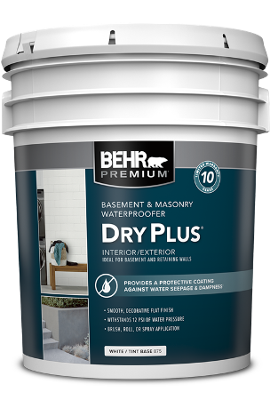 Masonry Waterproofer Paint | BEHR DryPlus™ | Behr Pro