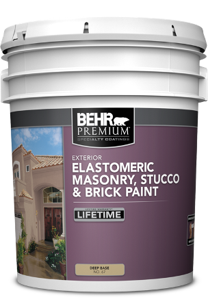 Specialty Elastomeric Masonry, Stucco, and Brick Paint | BEHR PREMIUM ...