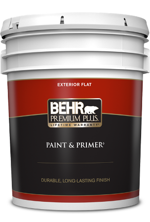 Exterior Flat Paints | BEHR PREMIUM PLUS® | Behr Pro
