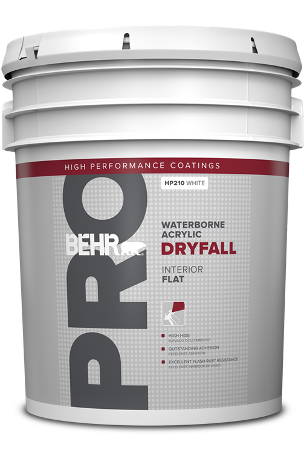 Waterborne Acrylic Dryfall Flat | BEHR PRO™ | Behr Pro
