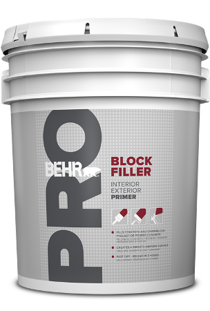 Block Filler Interior/Exterior Primer | BEHR PRO™| Behr Pro