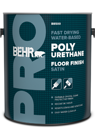 Fast Drying Water-Based Poly Urethane | Behr Pro