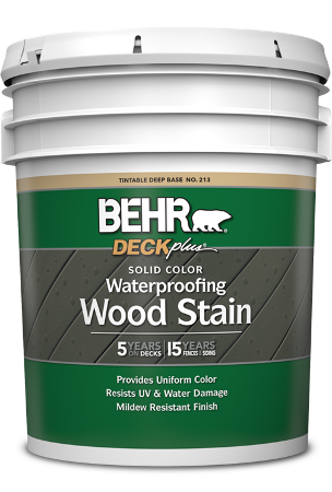 Behr Weatherproofing Wood Stain Colors