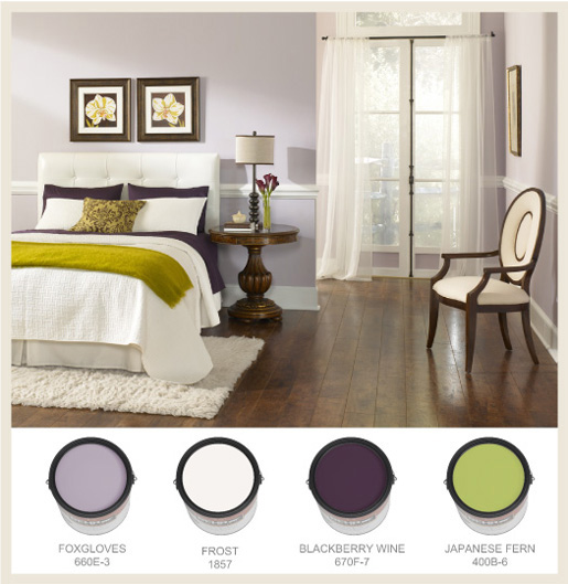 Classic Bedroom Cans Border - Colorfully BEHR