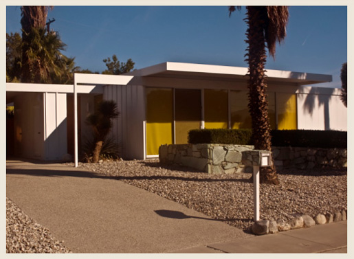 Mid century home design Border - Colorfully BEHR