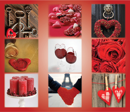 red 9 image collage v3 - Colorfully BEHR