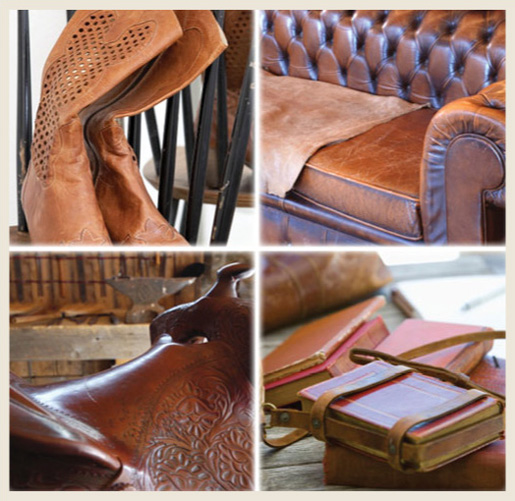 Leather collage - Colorfully BEHR