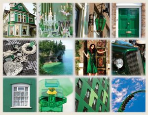 March Collage Border - Colorfully BEHR