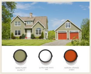 GREEN-FARM-HOUSE - Colorfully BEHR