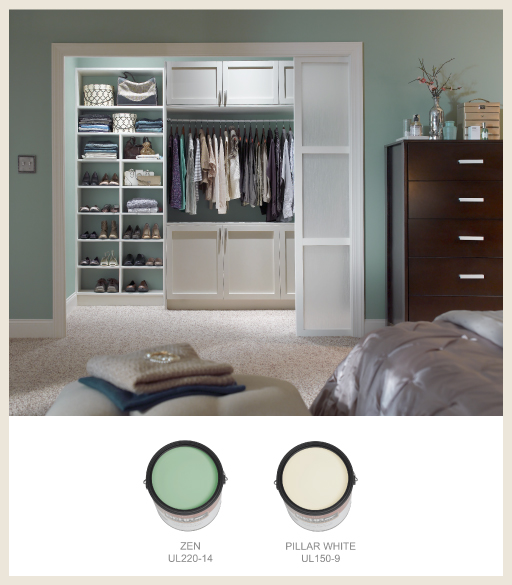 Modern closet - Colorfully BEHR