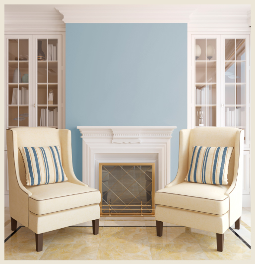 colored-beige-room - Colorfully BEHR