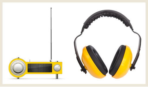 Yellow-Electronics-with-frame - Colorfully BEHR