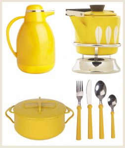 Yellow-cookware-collage - Colorfully BEHR