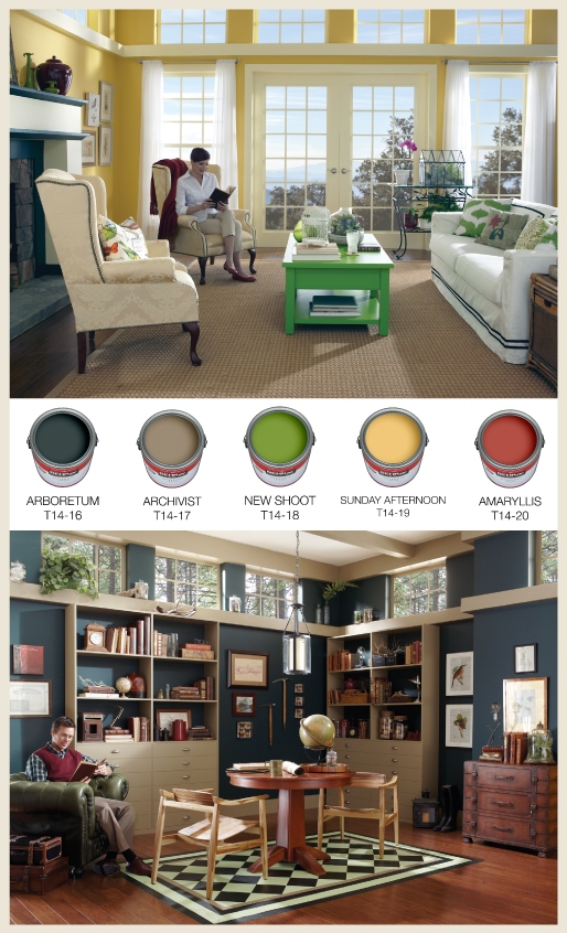 Natural-Avocation-Frame-with-cans - Colorfully BEHR