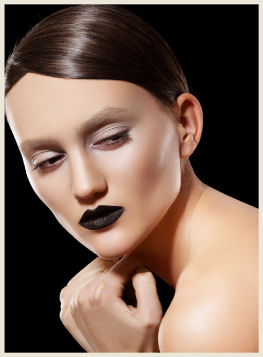 Matte-Black-Make-up-2 - Colorfully BEHR