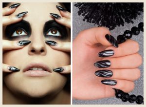 Black & Metallic Silver - Colorfully BEHR