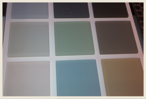 Frosted Tiles - Colorfully BEHR