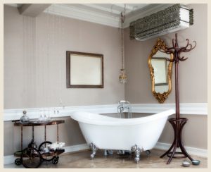 Bath using different metals - Colorfully BEHR