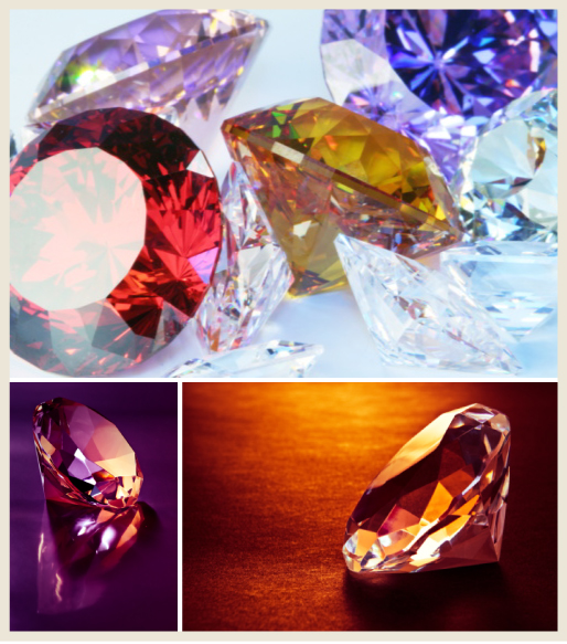 Gem luster collage - Colorfully BEHR