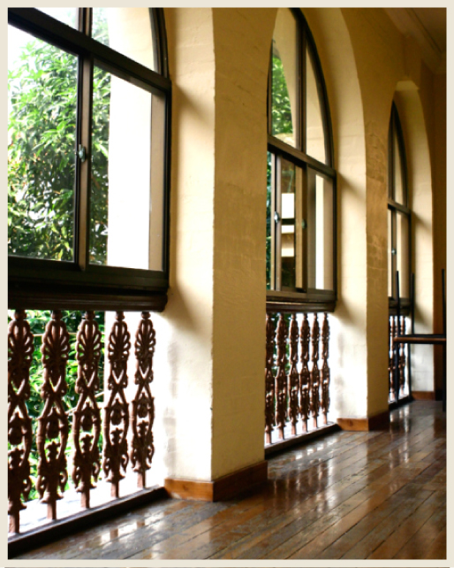 Wrought Iron Railing and Frame - Colorfully BEHR