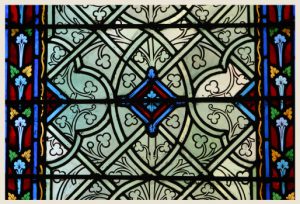 Intricate pattern stained glass - Colorfully BEHR