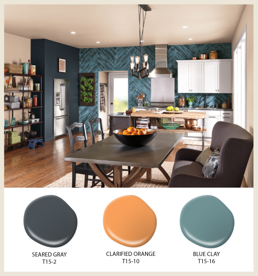 Color Trends Kitchen - Colorfully BEHR