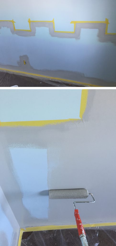 How to Paint a Castle Wall - Colorfully BEHR