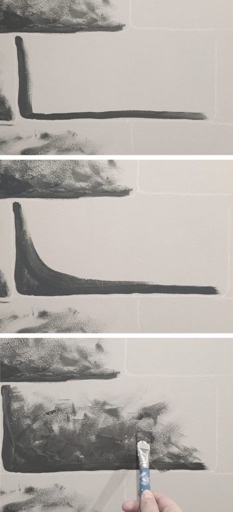 How to Paint a Castle Wall - Colorfully BEHR