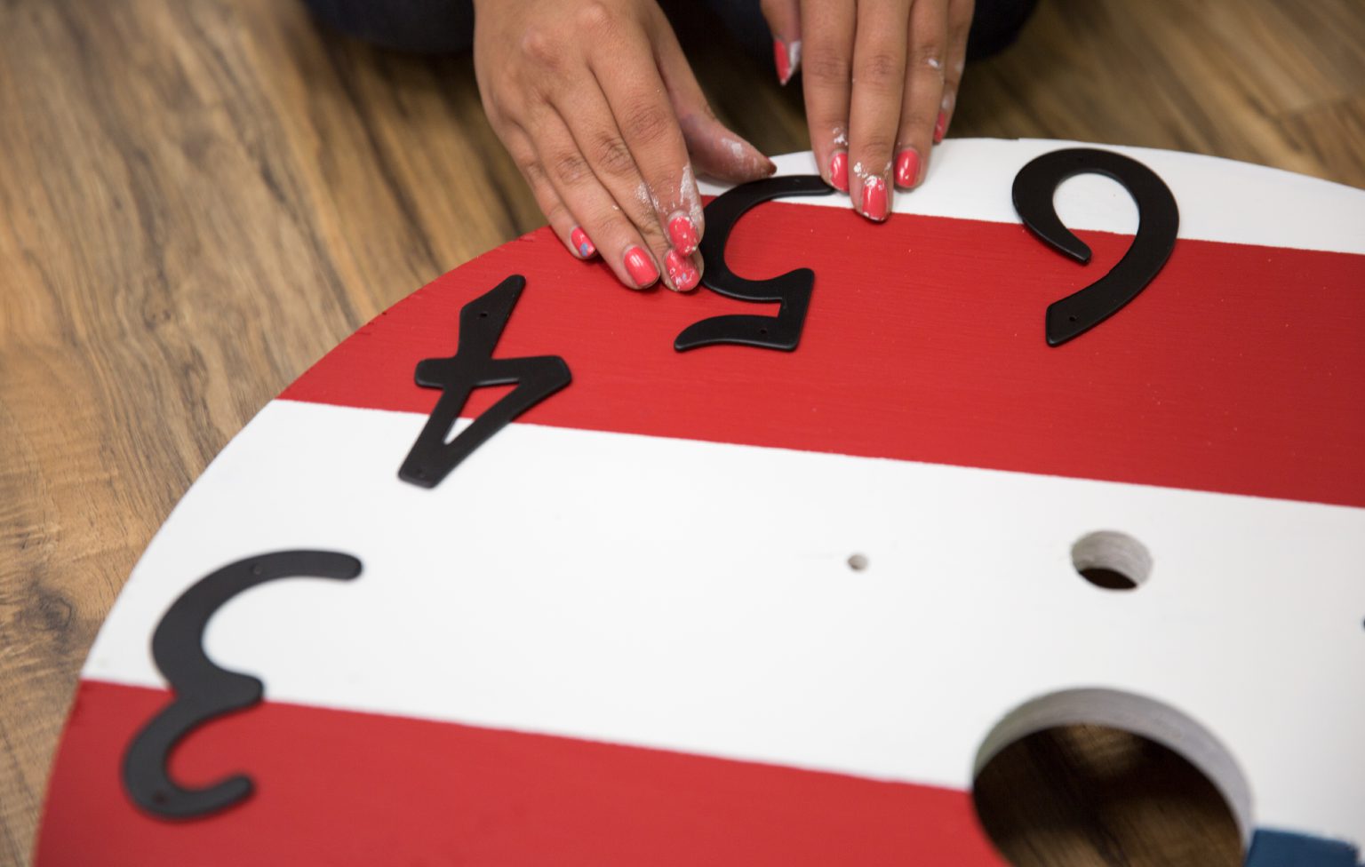 Build a 4th of July Inspired Patriotic Clock | Colorfully BEHR