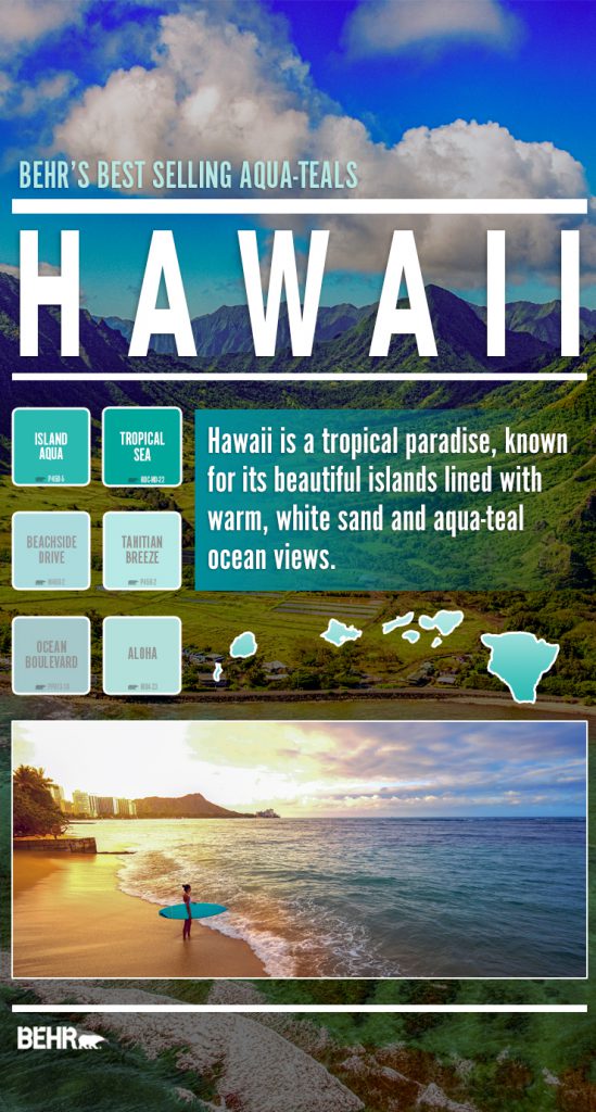 Top Colors by State: Hawaii | Colorfully BEHR