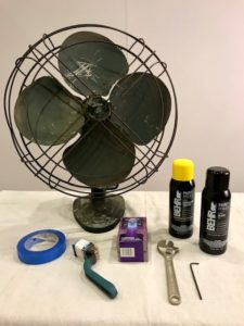 DO IT YOURSELF: VINTAGE FAN MAKEOVER - Colorfully BEHR