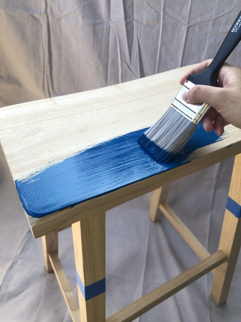 Painted Bar Stools - Colorfully BEHR