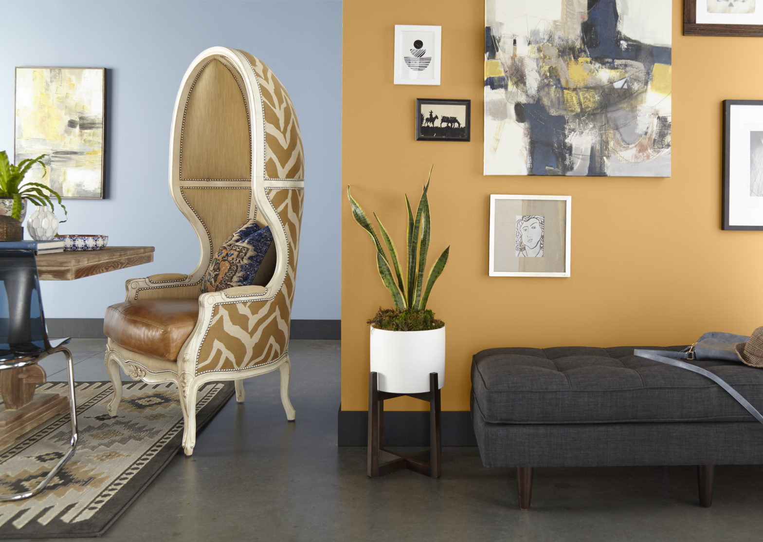 Color of the Month: Saffron Strands - Colorfully BEHR