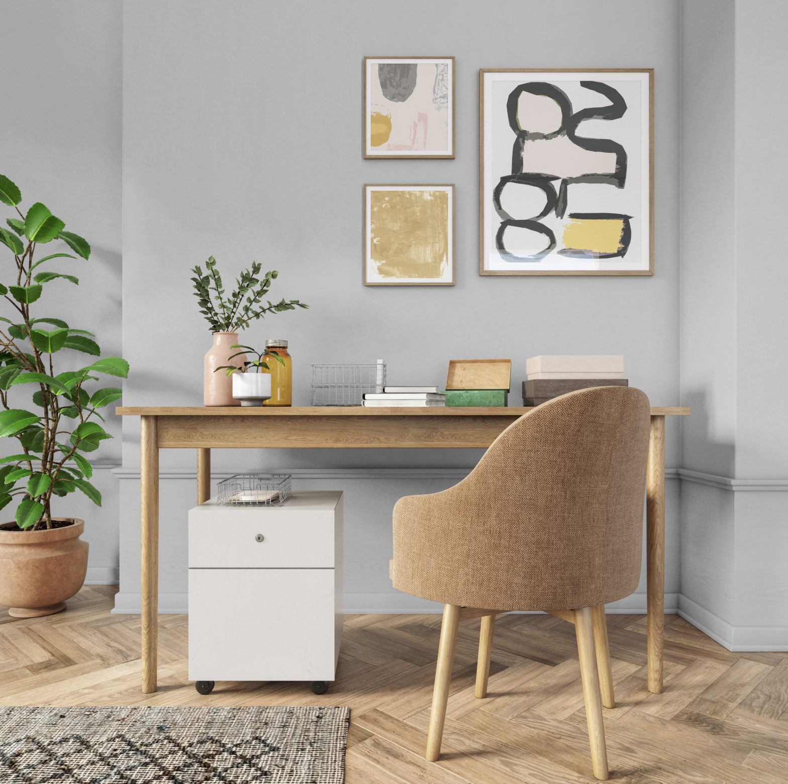 Best Office Paint Colors for Productivity at Home | Best Office Color ...
