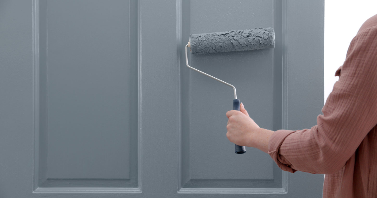 How To Paint a Front Door | Colorfully Behr