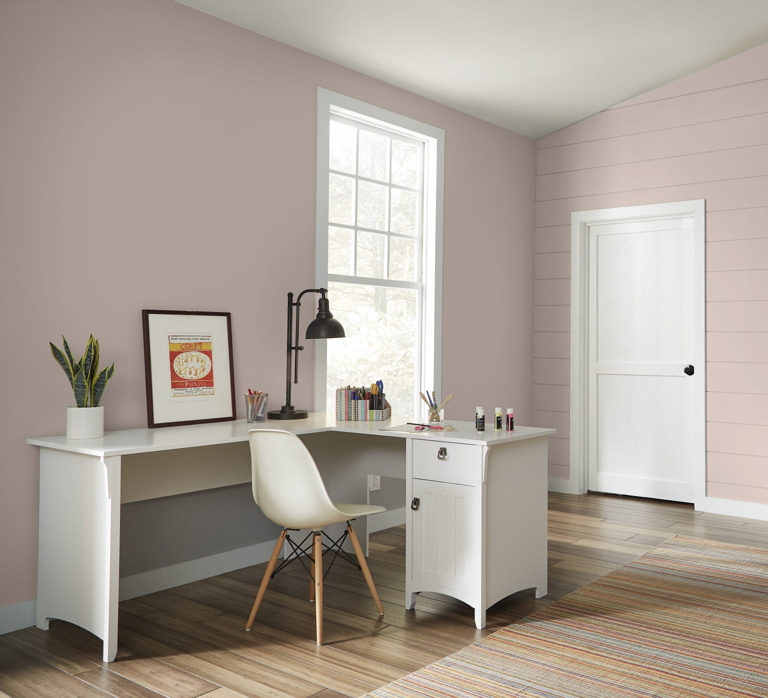 Smokey Pink - February Color of the Month - Light Pink Paint Color ...
