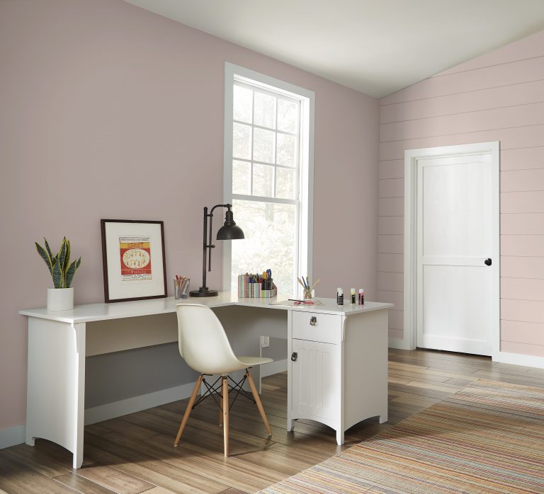 Smokey Pink - February Color of the Month - Light Pink Paint Color ...