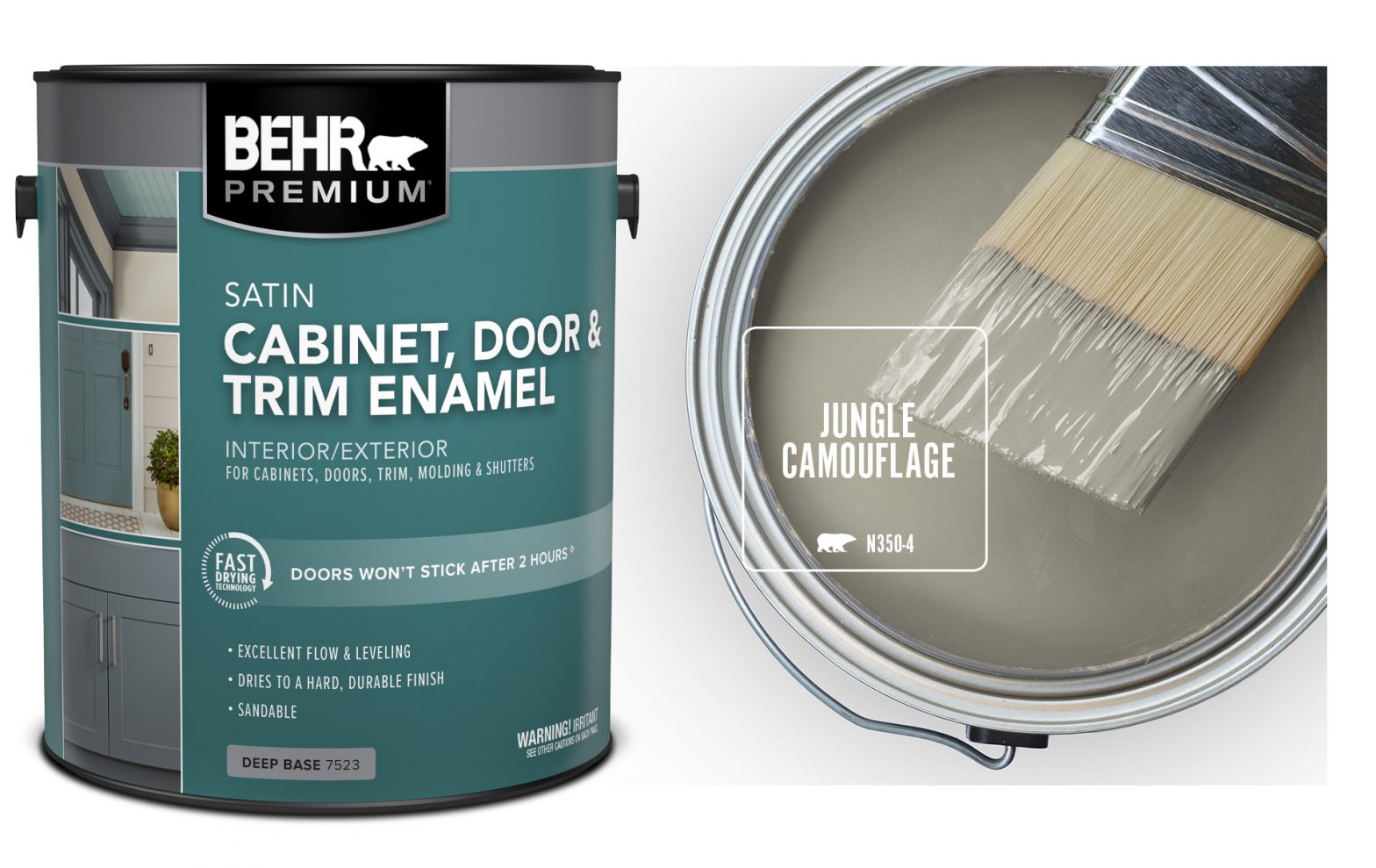 How To Paint Bathroom Cabinets | Colorfully BEHR