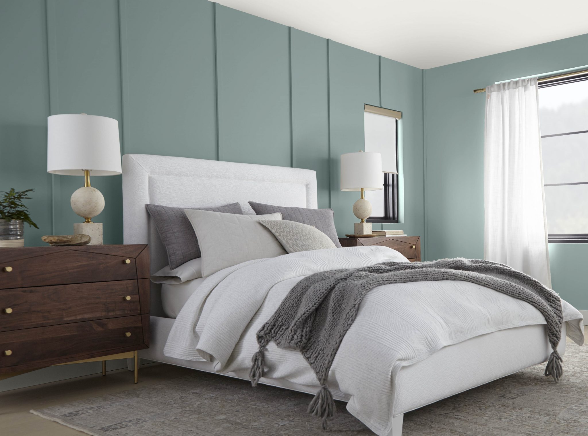 Provence Blue - Blue Green Paint Colors - January Color of the Month ...