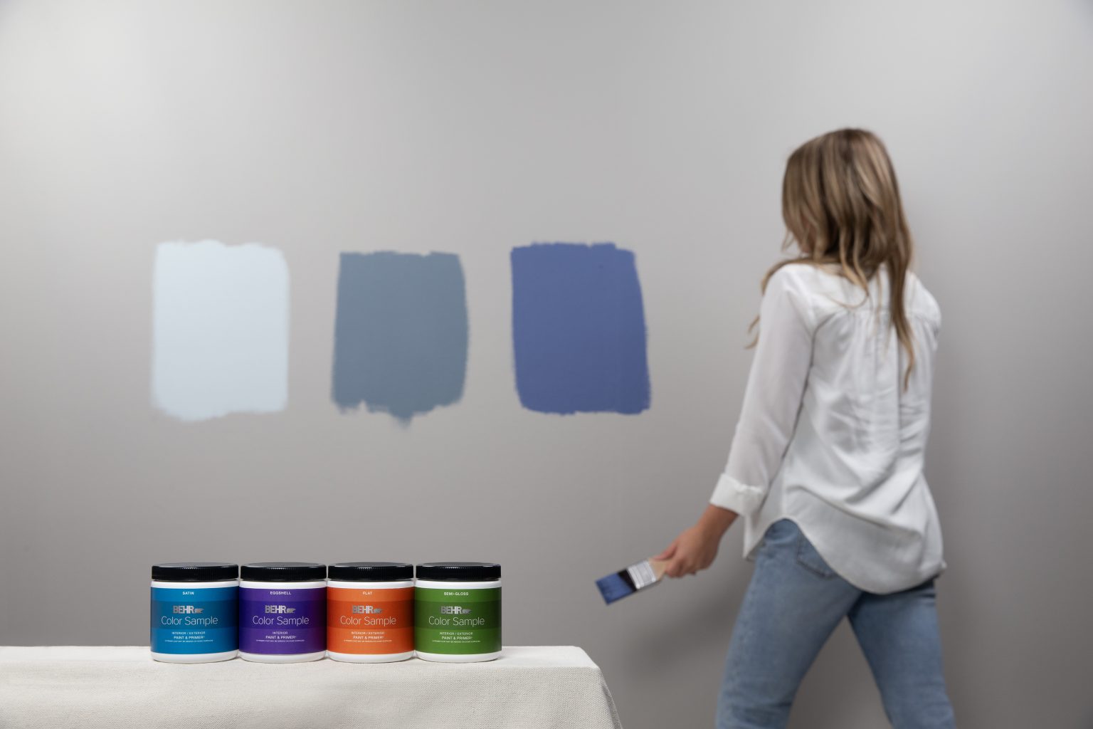 Utilizing Paint Samples - Colorfully BEHR Utilizing Paint Samples for ...