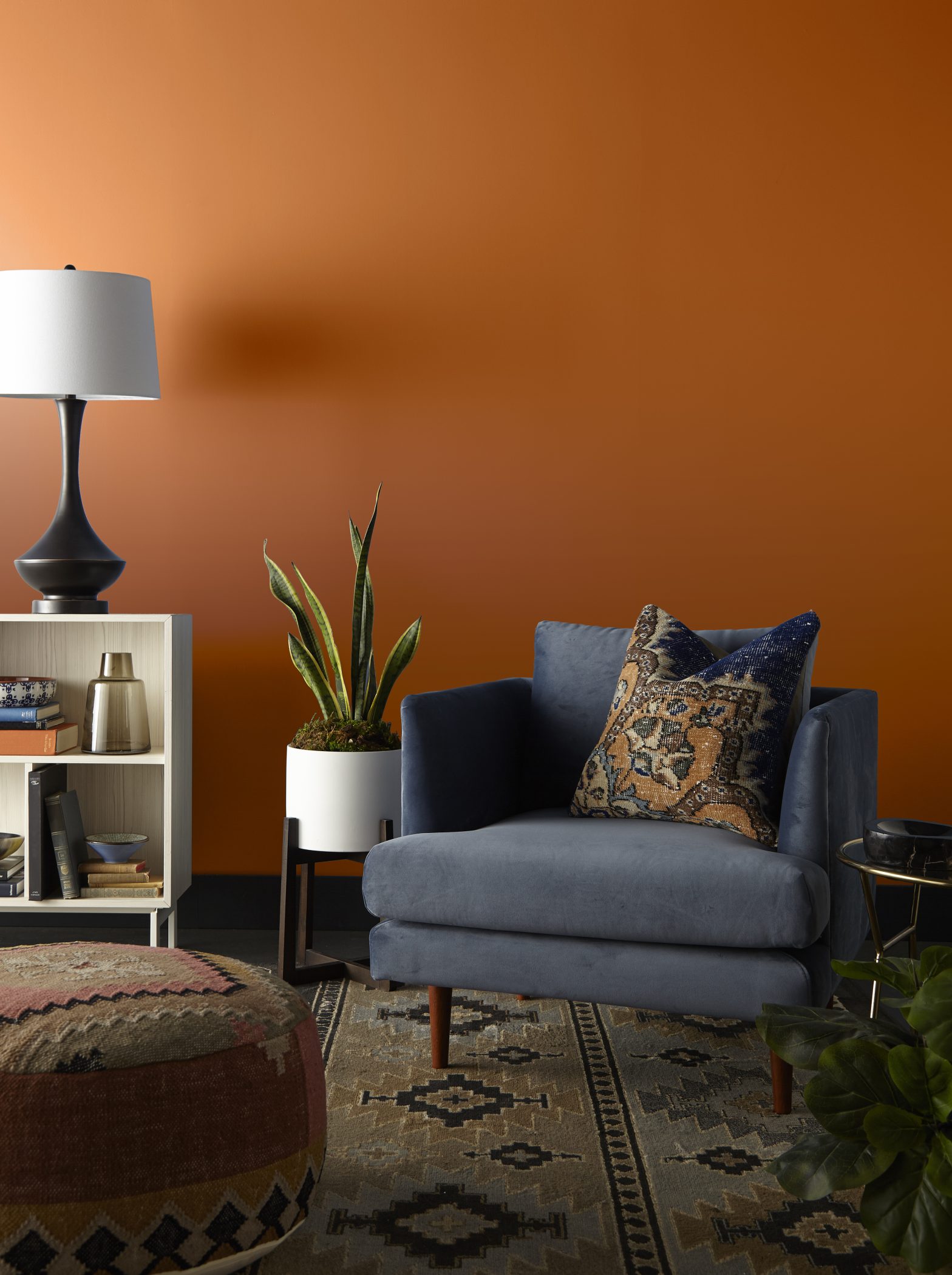 Eclectic Grandpa Paint Inspiration - Colorfully BEHR