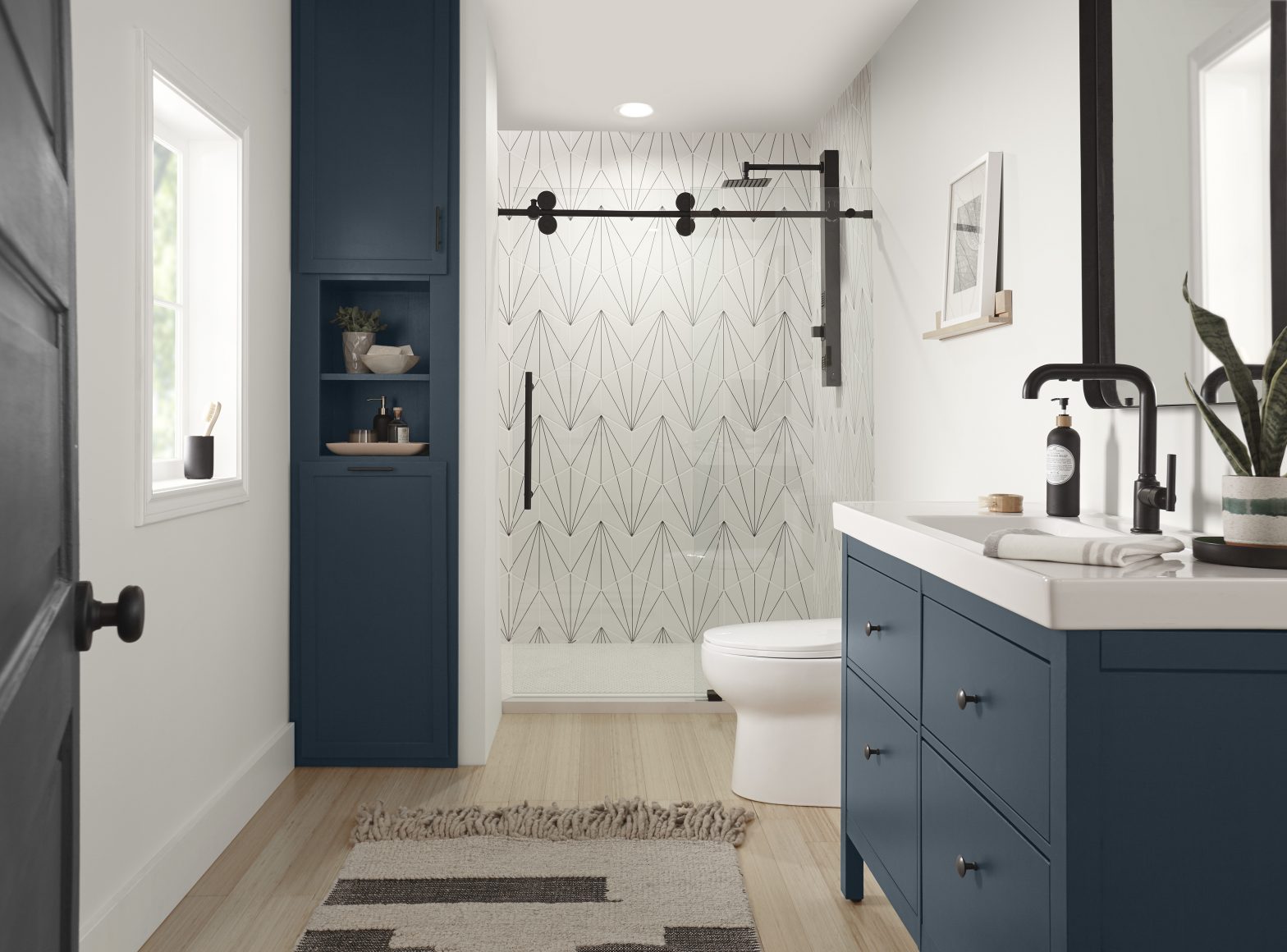 Adding Paint Accents with Midnight Blue | Best Navy Blue Paint Colors ...