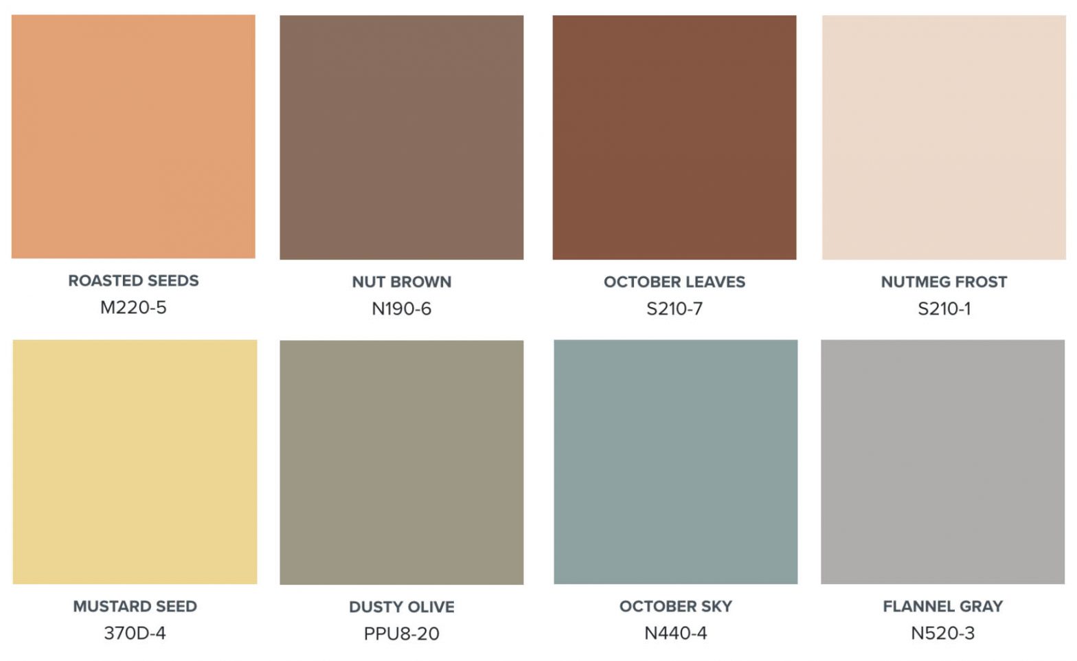 Cozy Colors for a Fall Vibe – Fall Color Palette | Colorfully BEHR