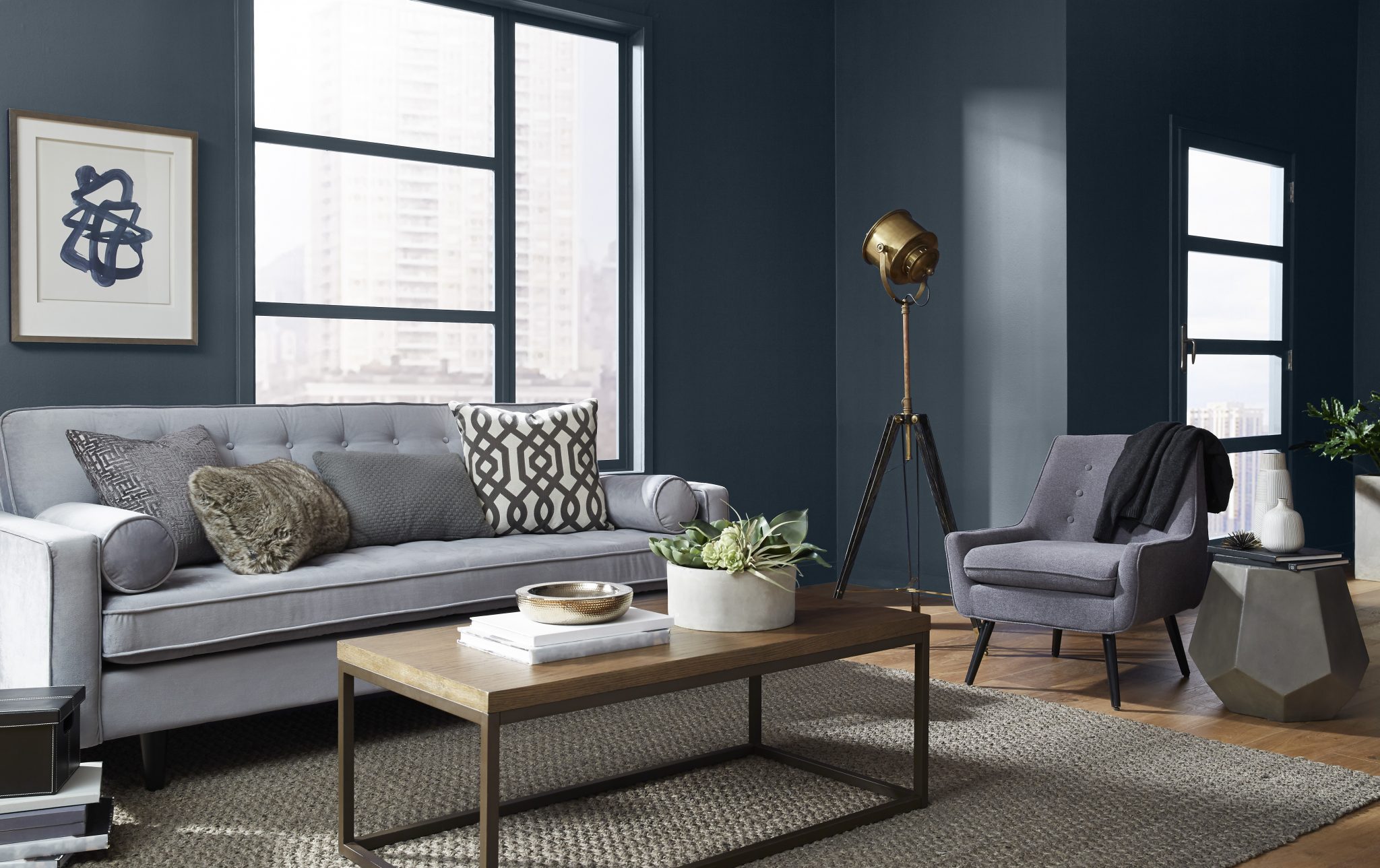 Transforming Spaces with Behr’s Midnight Blue Color | Colorfully BEHR