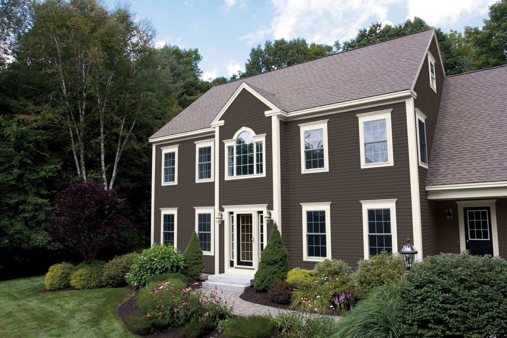 Exterior Paint Inspo with Behr Espresso Bean | Colorfully BEHR