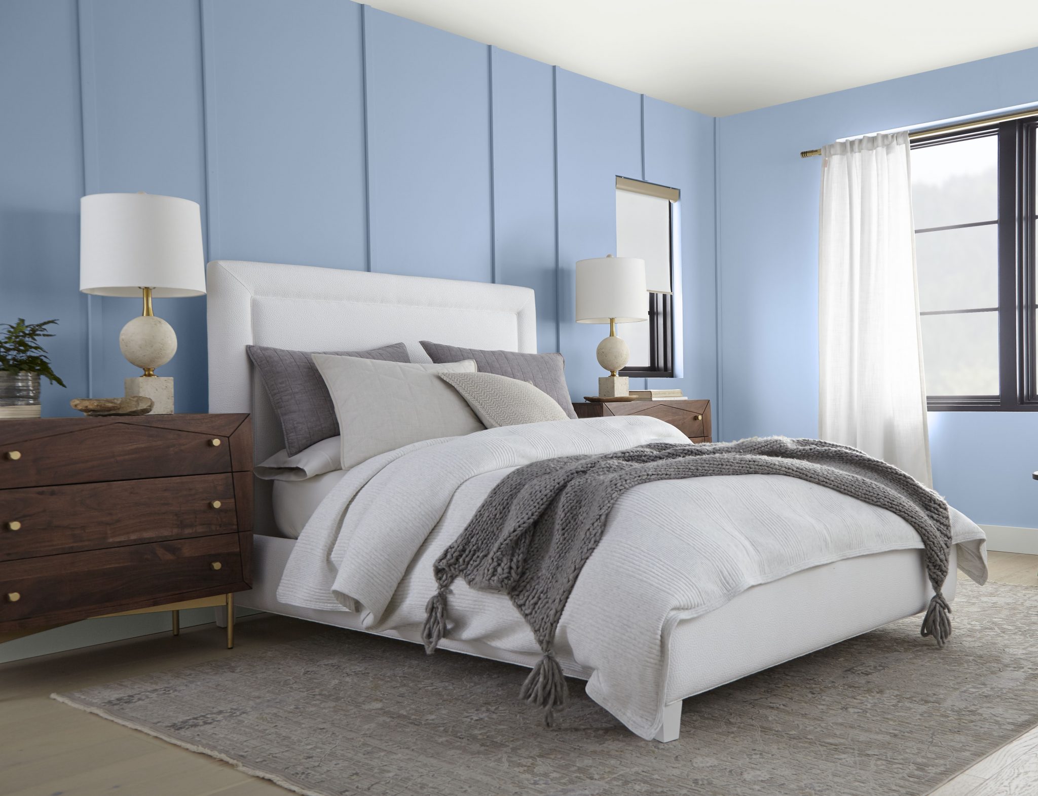 Elevating Interior Spaces with Aerial View - Colorfully BEHR