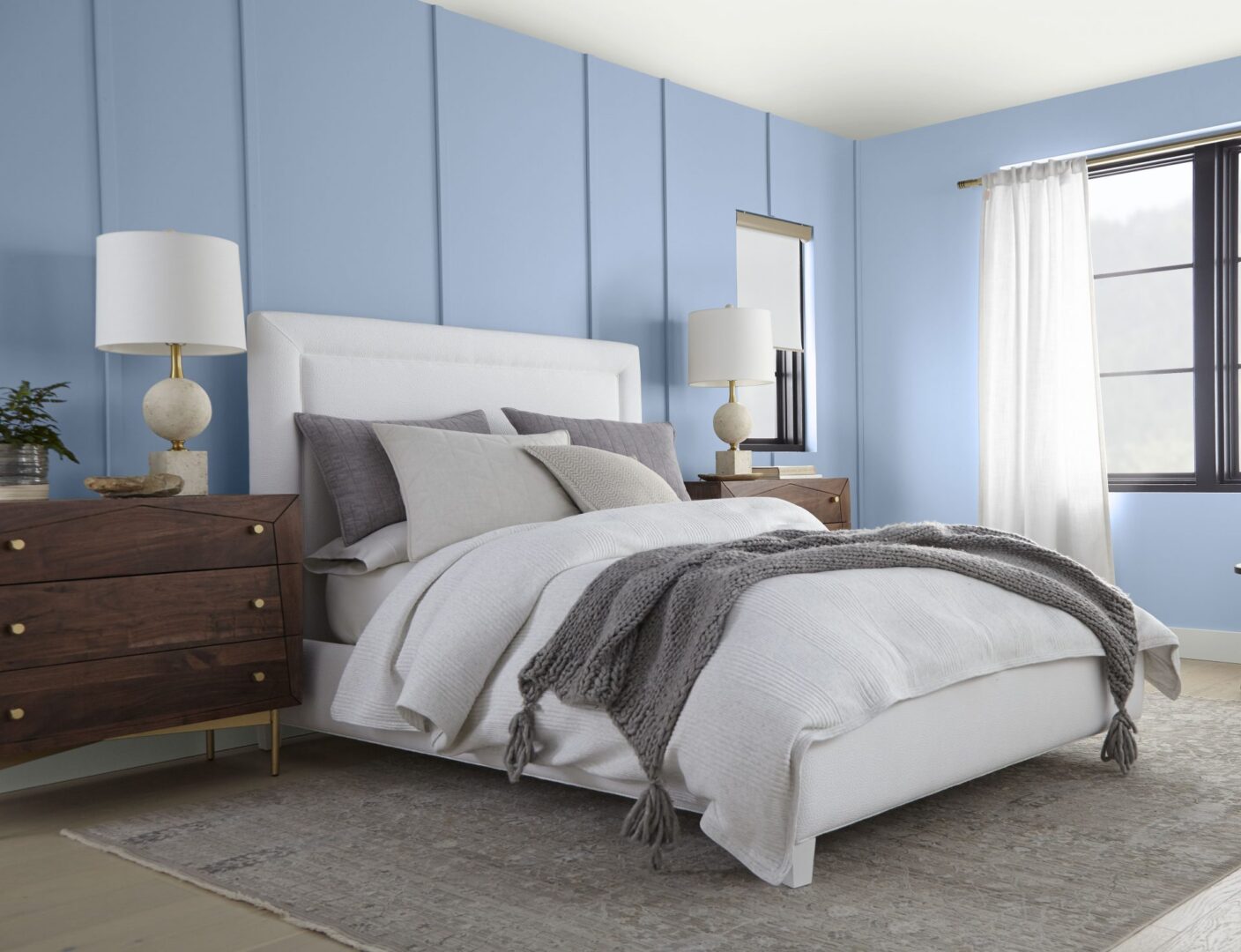 Elevating Interior Spaces with Aerial View - Colorfully BEHR